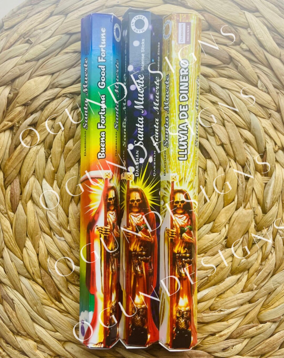 Holy Death Incense Sticks Protection Sticks Altar Offering - Etsy
