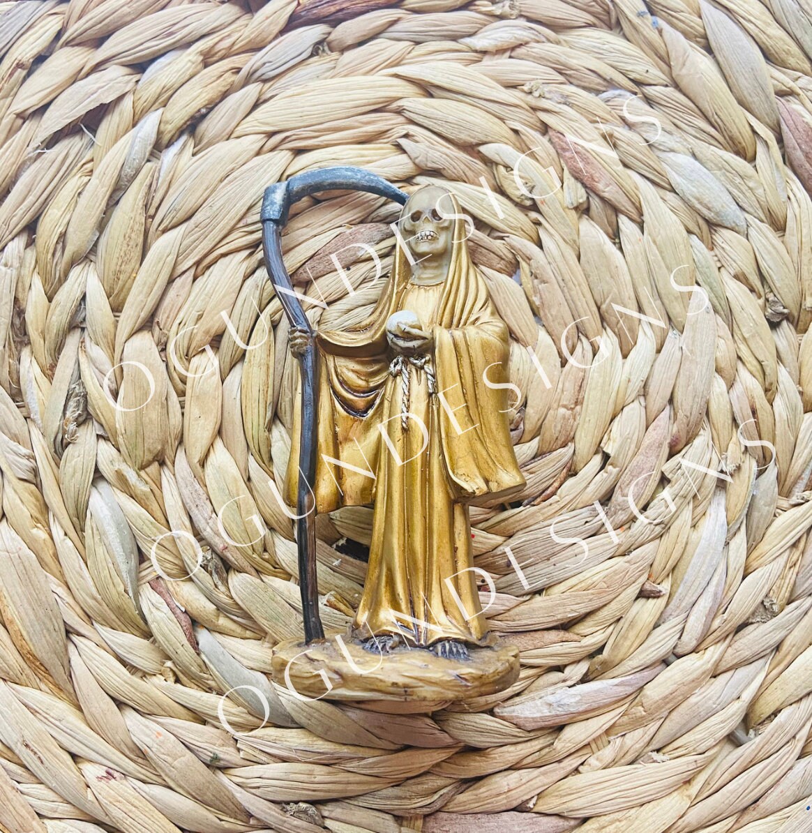 Our Mother Holy Death 5 Inches Tall, Holy Death Statue /nuestra Señora ...