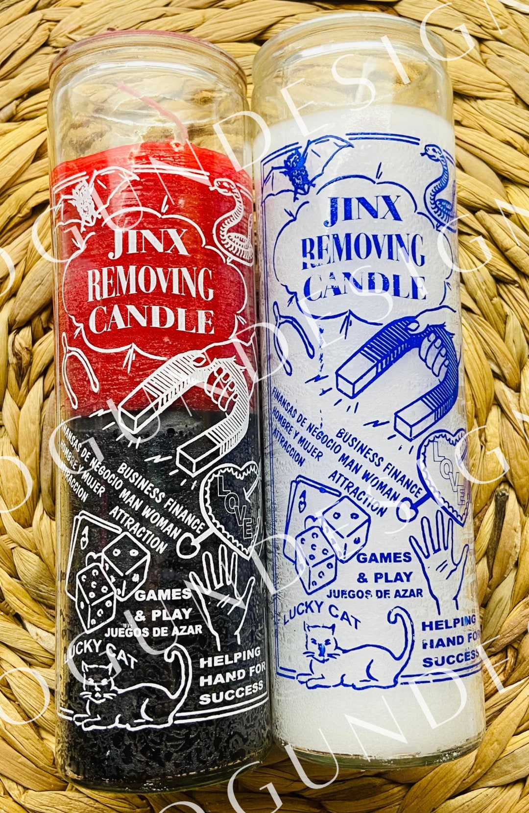 Removal of Bad Candles, Jinx Removal/velas Remover Lo Malo - Etsy