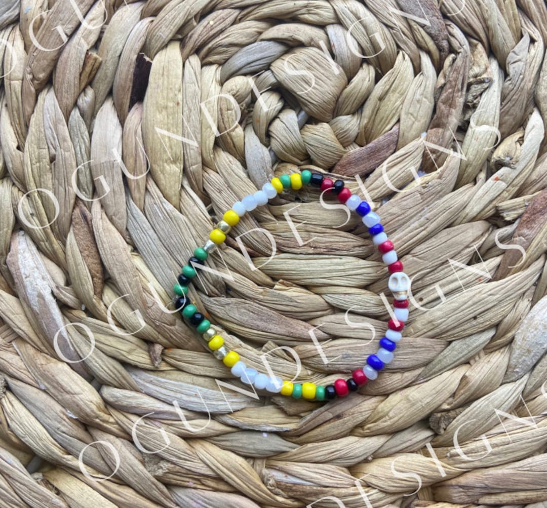 Orisha Santeria Yoruba Protection Bracelet, Curse Removal, Spell ...