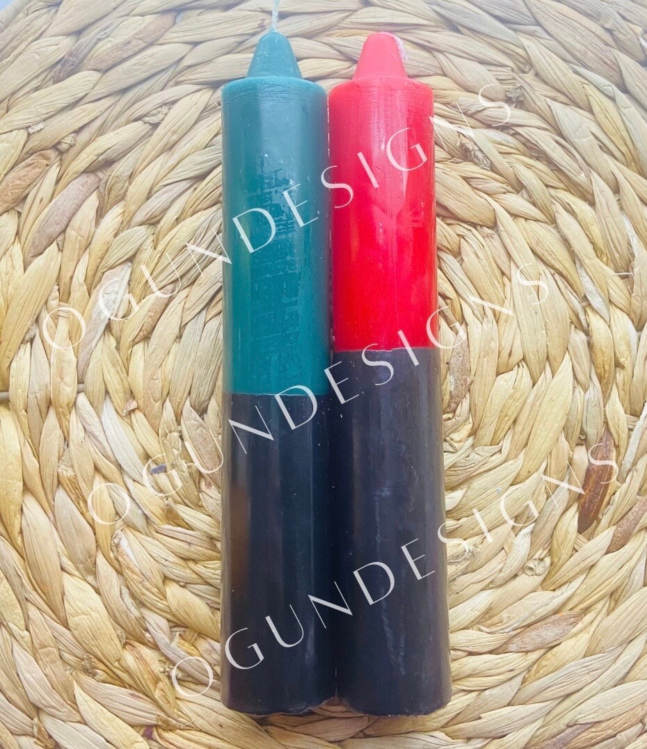 Double Action Reversible 9 Jumbo Candles, Reversible Cleansing Candle ...