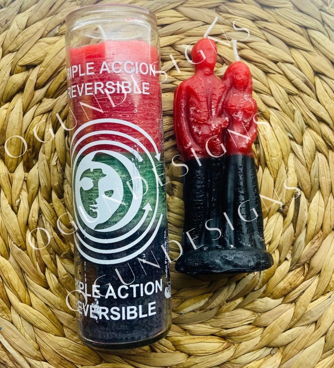 Reversible Couple Candles, Reversible Cleansing Candle, Clean ...