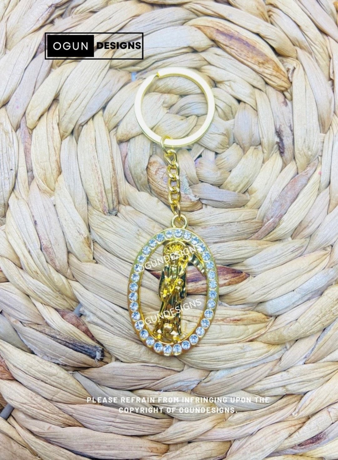 Holy Death Protection Charm, Protection, Altar, Offering and More ...