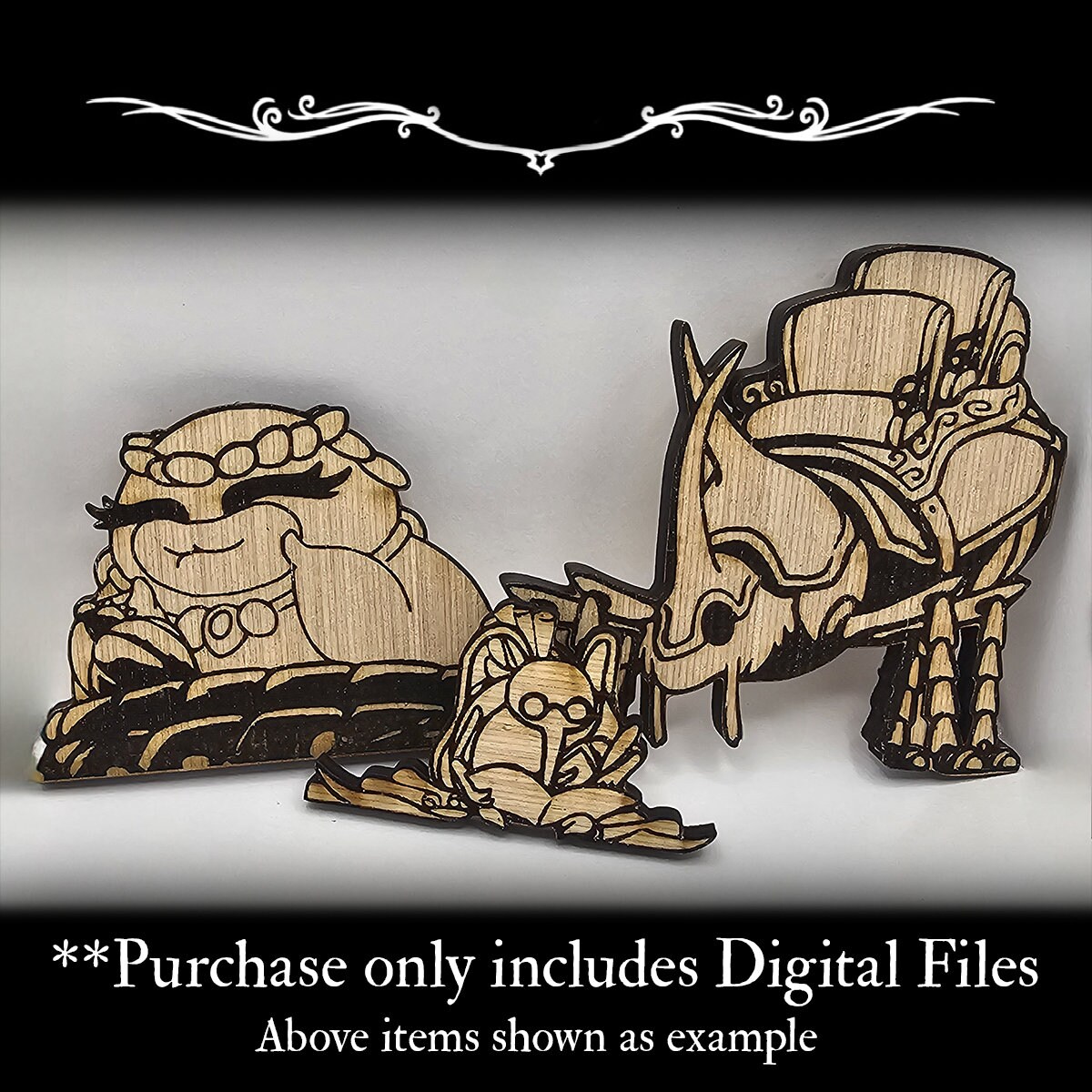 Hollow Knight NPC Pack | 23 Designs | Lightburn & SVG Files - Etsy