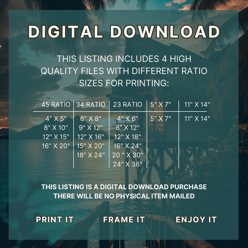 Tahiti Bora Bora Travel Posters With Motivational Quotes | Wall Art ...