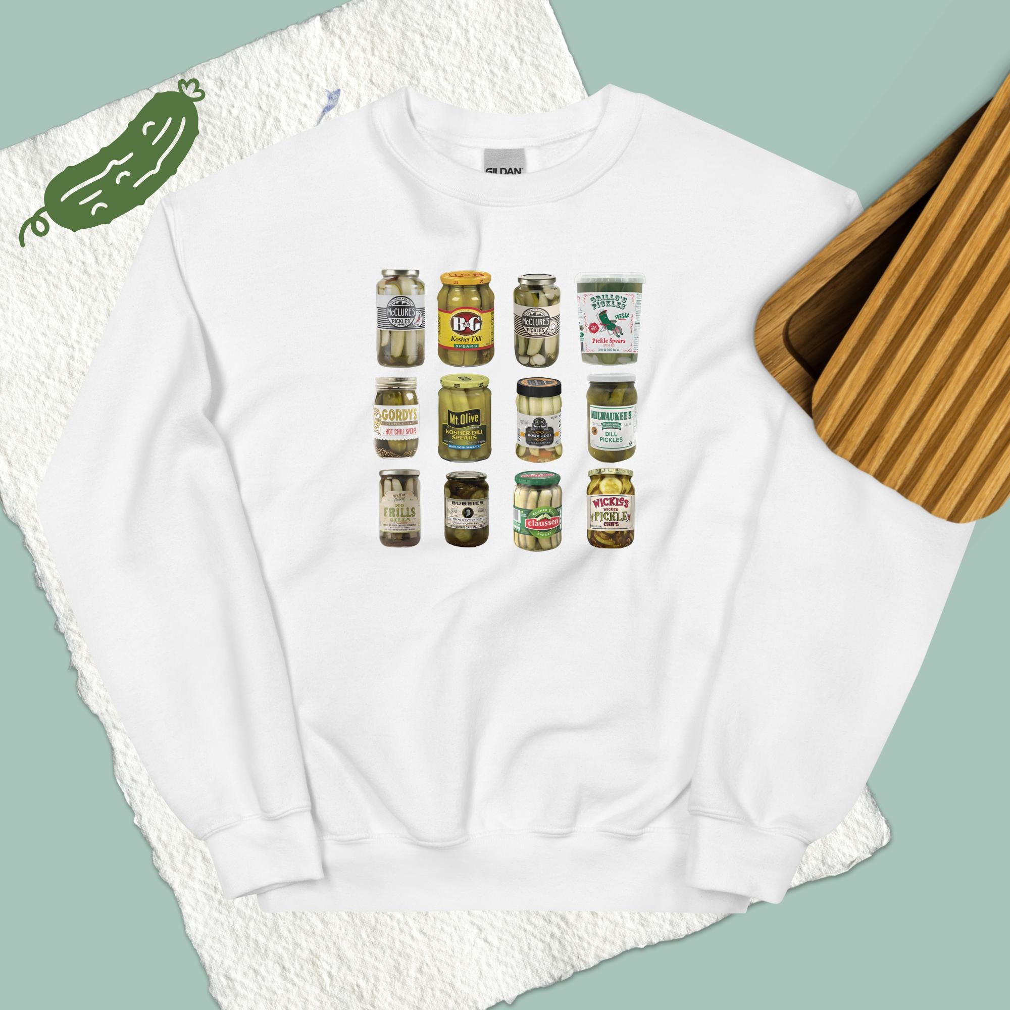 Pickle Sweatshirt, Vintage Pickle Shirt, Pickle Jar Shirt, Gardeners ...