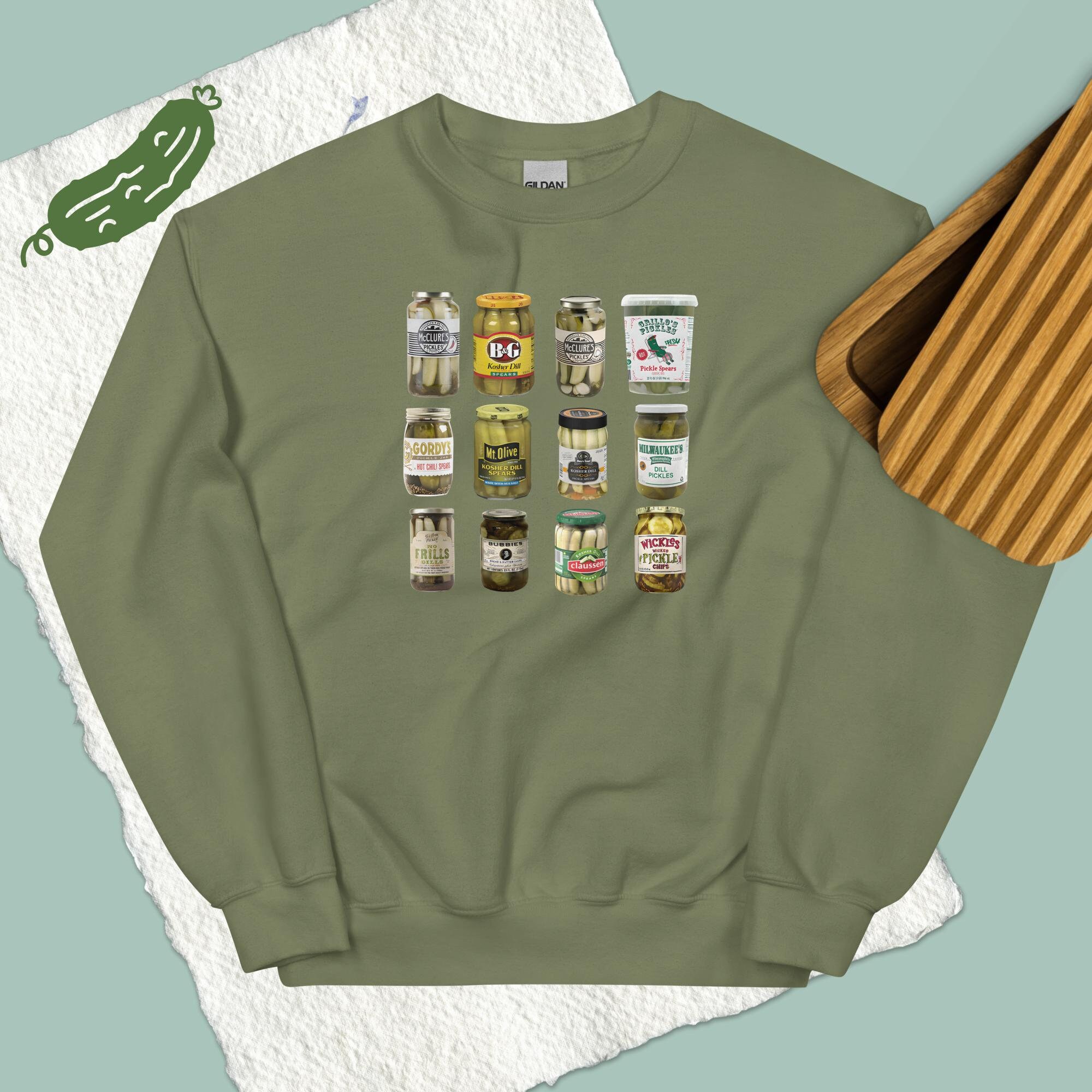 Pickle Sweatshirt, Vintage Pickle Shirt, Pickle Jar Shirt, Gardeners ...