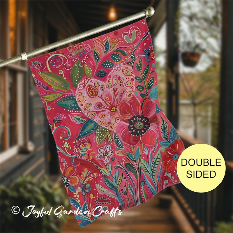 Valentines Small Bunting - Etsy