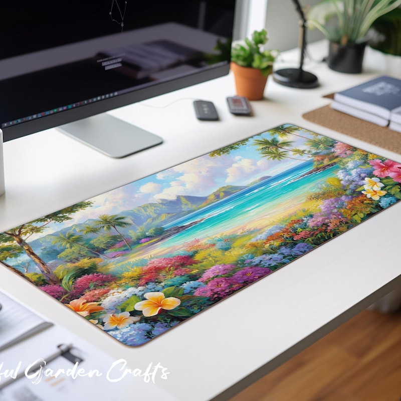 Tropical Desk - Etsy