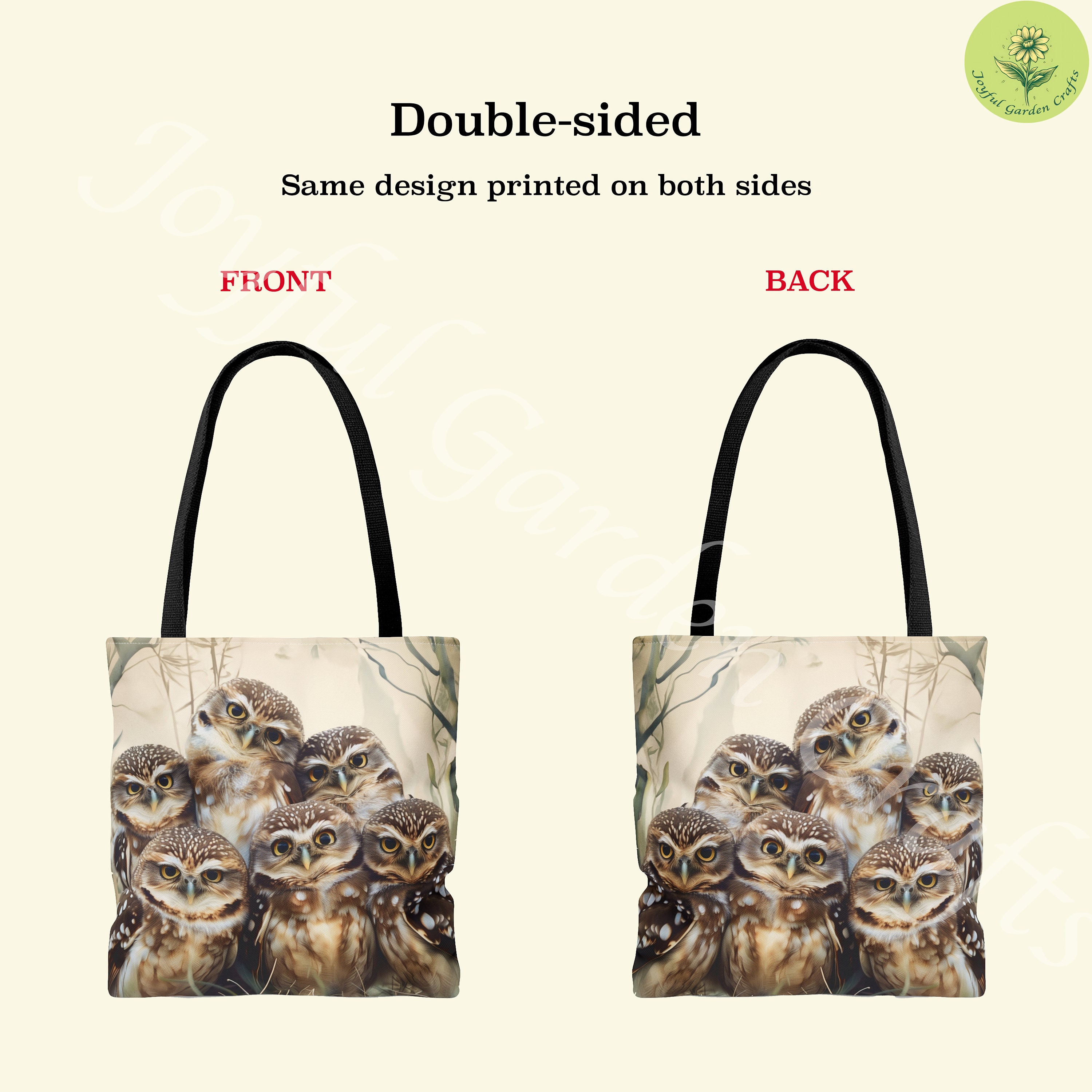 Cute Owl Tote Bag for Owl Lover Tote Bag Gift Summer Bag Owl Original ...