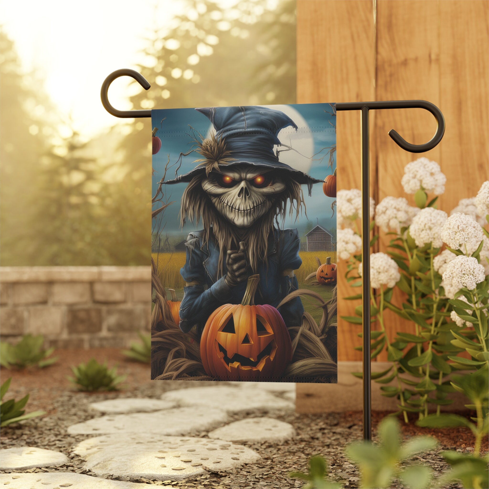 Halloween Garden & House Banner Halloween Home Decor Halloween ...