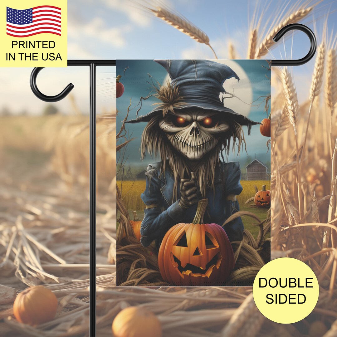 Halloween Garden & House Banner Halloween Home Decor Halloween ...