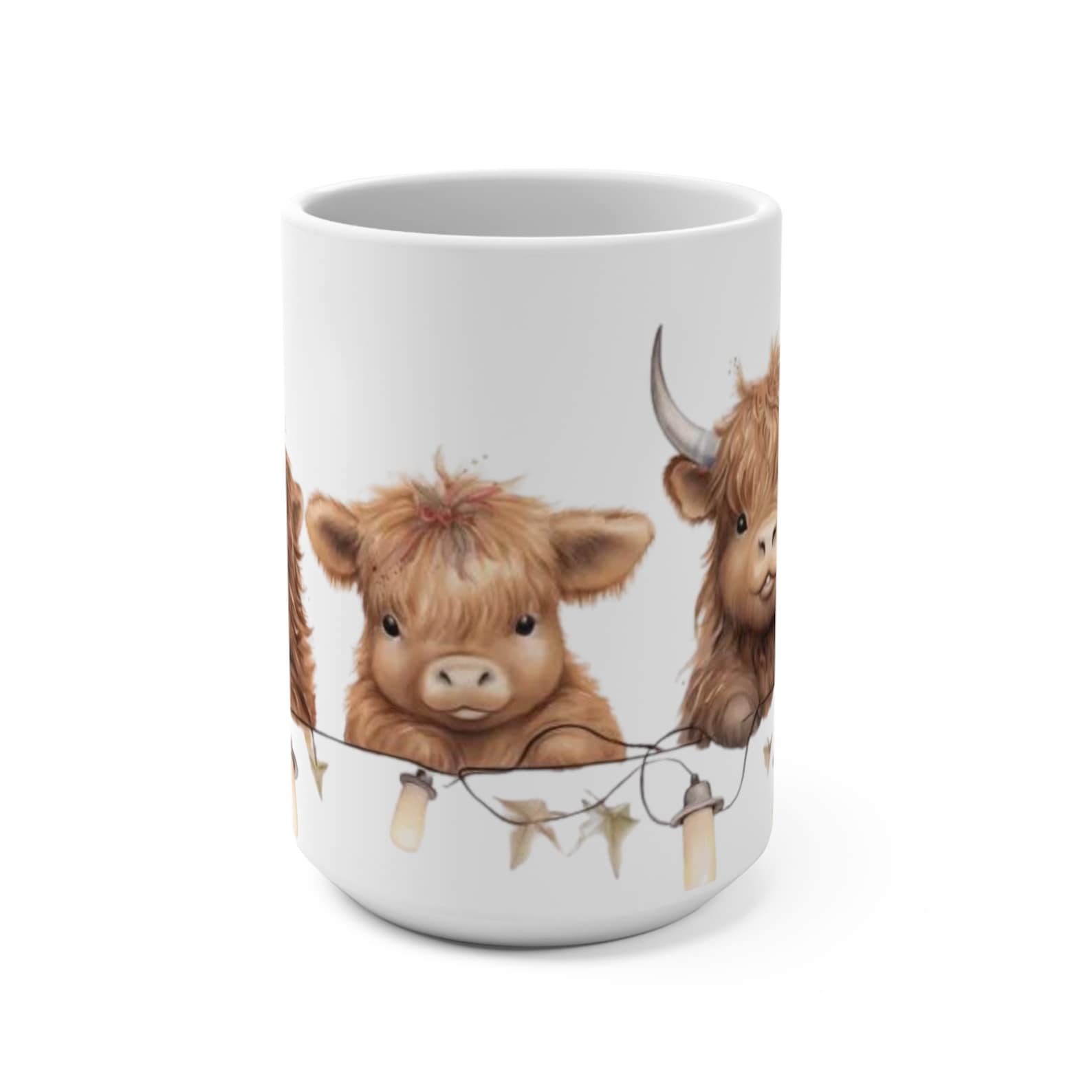 Highland Cow Mug, Cute Cow Lovers Gift for Christmas, Scottish Highland ...