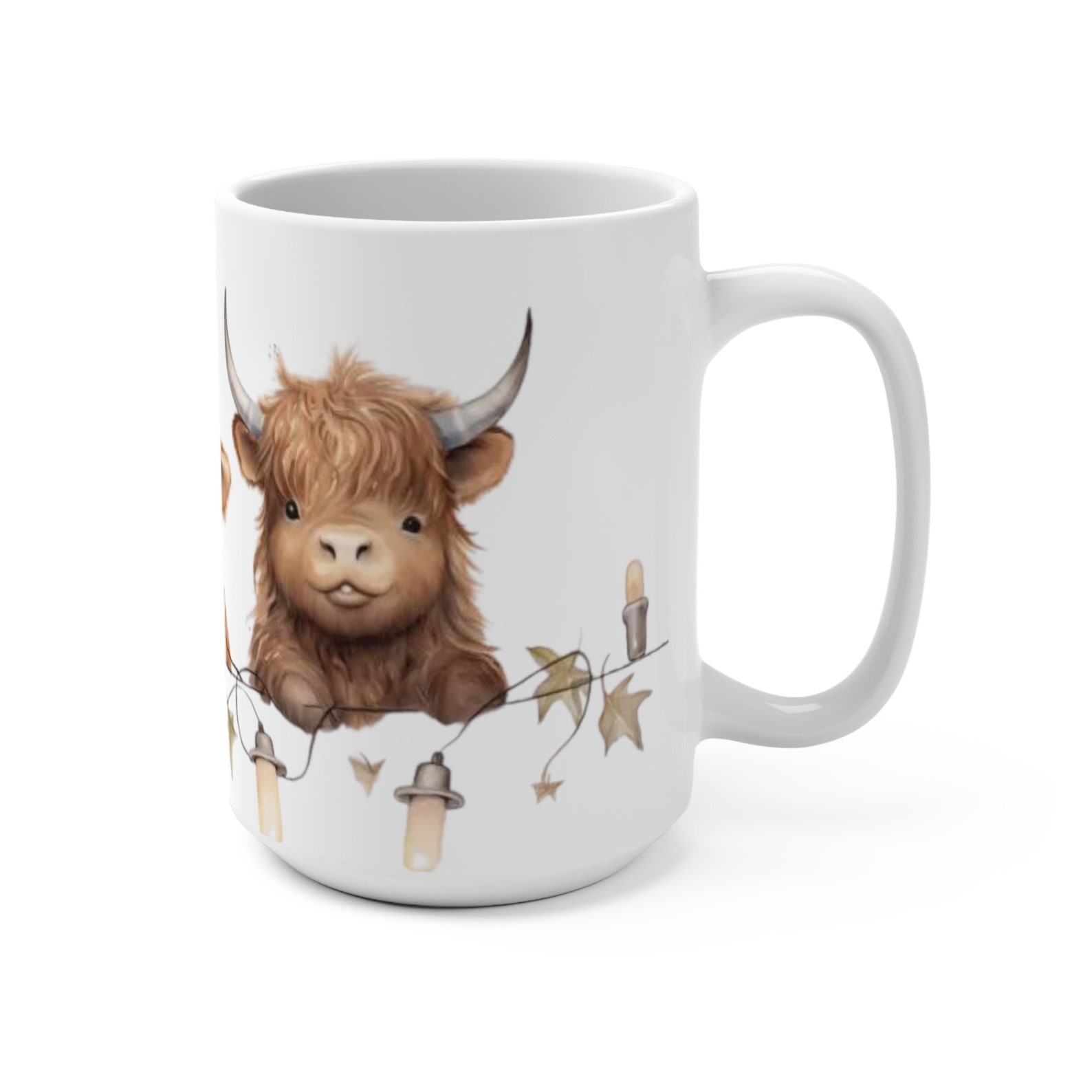 Highland Cow Mug, Cute Cow Lovers Gift for Christmas, Scottish Highland ...