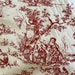 RARE FIND Vintage, Unused Bolt of Henrose Toile I Fabric 17 Continuous ...