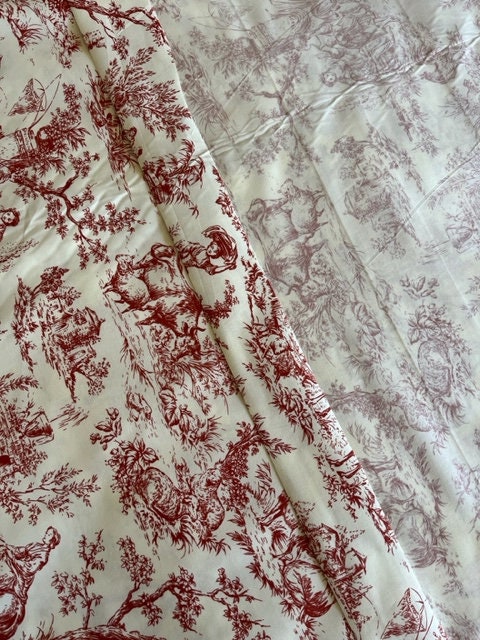 RARE FIND Vintage Unused Bolt of Henrose Toile I Fabric 17 - Etsy