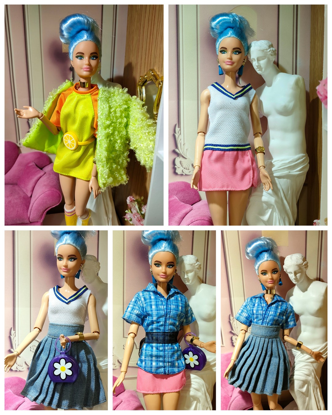 Barbie Extra Doll Fashion Pack for Sale. Custom Doll Bundle for Sale ...