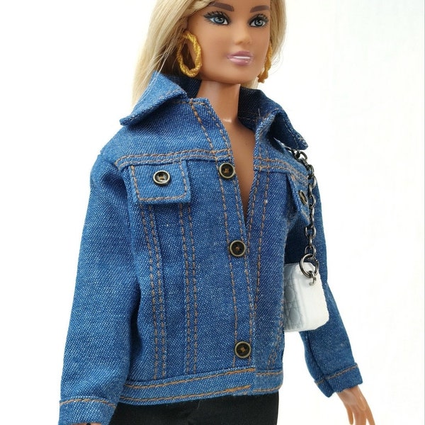 Curvy Barbie Denim Jacket - Etsy