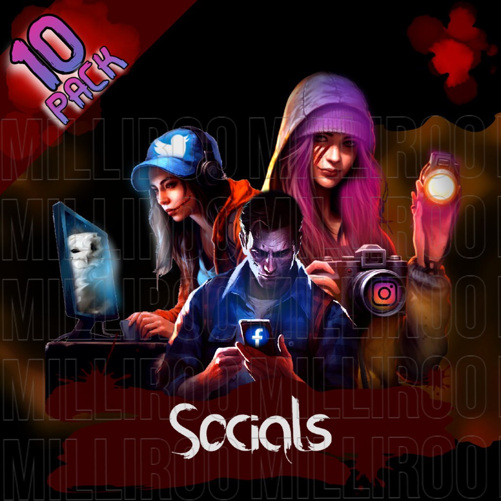 Dead by Daylight Twitch Panels - BASICS Pack - Etsy