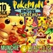 PIKACHU Pokemon Emotes MUNCHIE Pack - Etsy Australia
