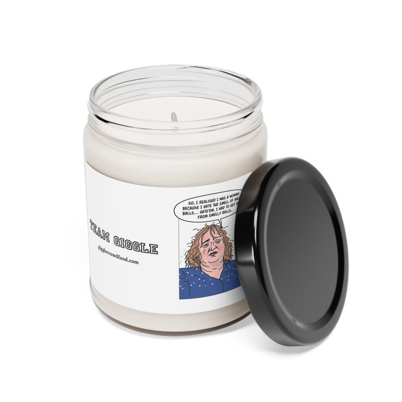 Sweaty Balls Team Giggle Scented Soy Candle, 9oz - Etsy