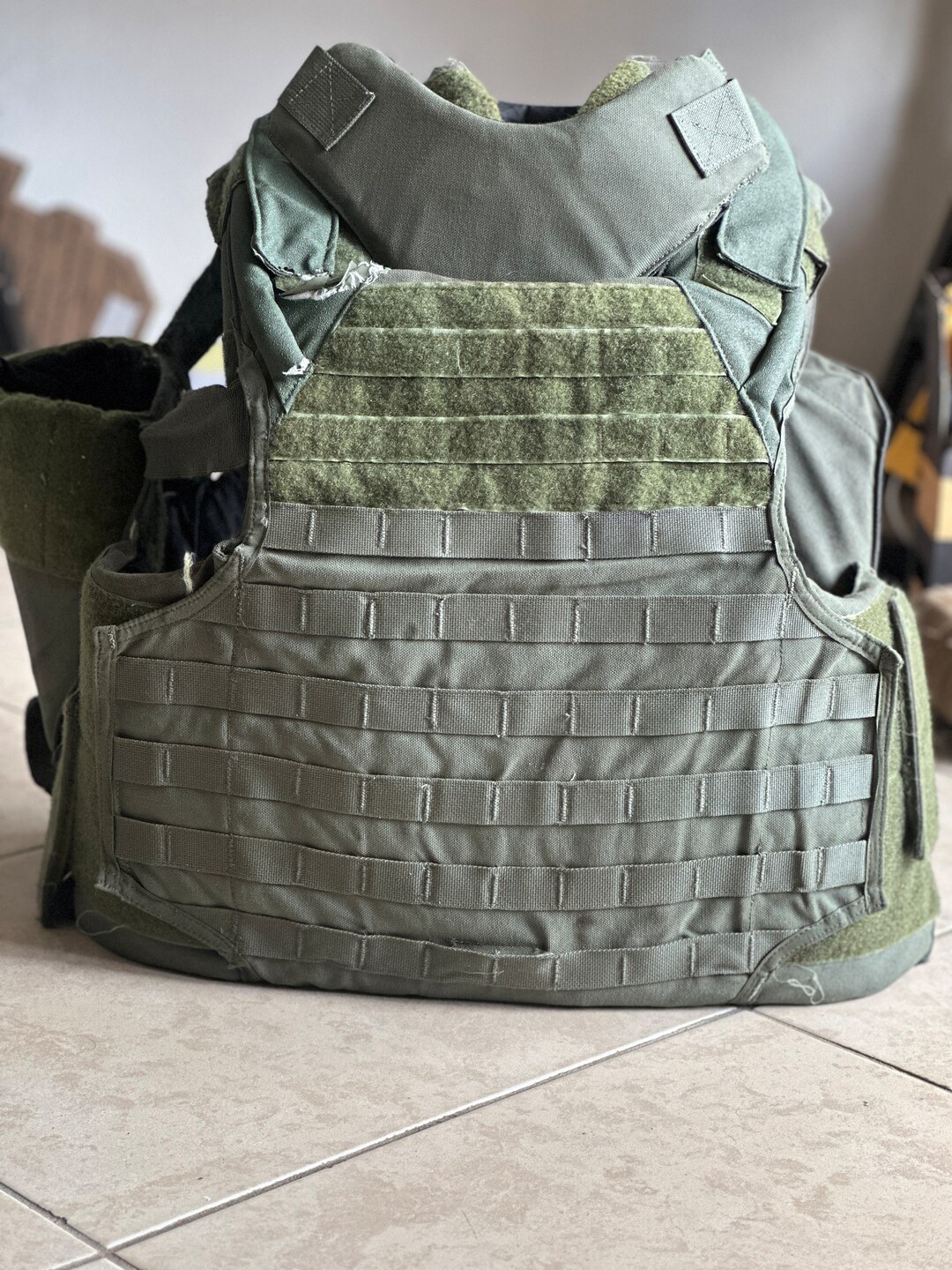Protech Tactical Armor Rare Ranger Green With Armor Plates Military ...