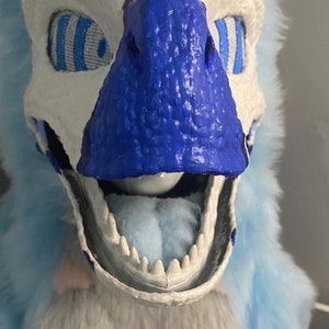 Dino Mask Pre-made - Etsy
