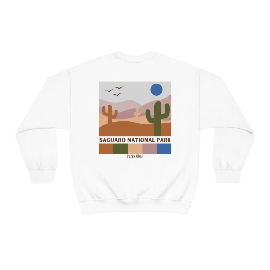 Saguaro National Park Color Palette Unisex Sweatshirt in Multiple ...