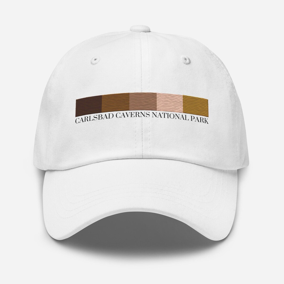 Carlsbad Caverns National Park Color Palette Embroidered Hat in ...