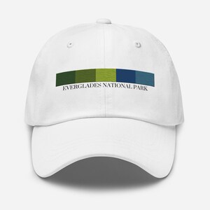 Everglades National Park Color Palette Embroidered Hat in Multiple ...