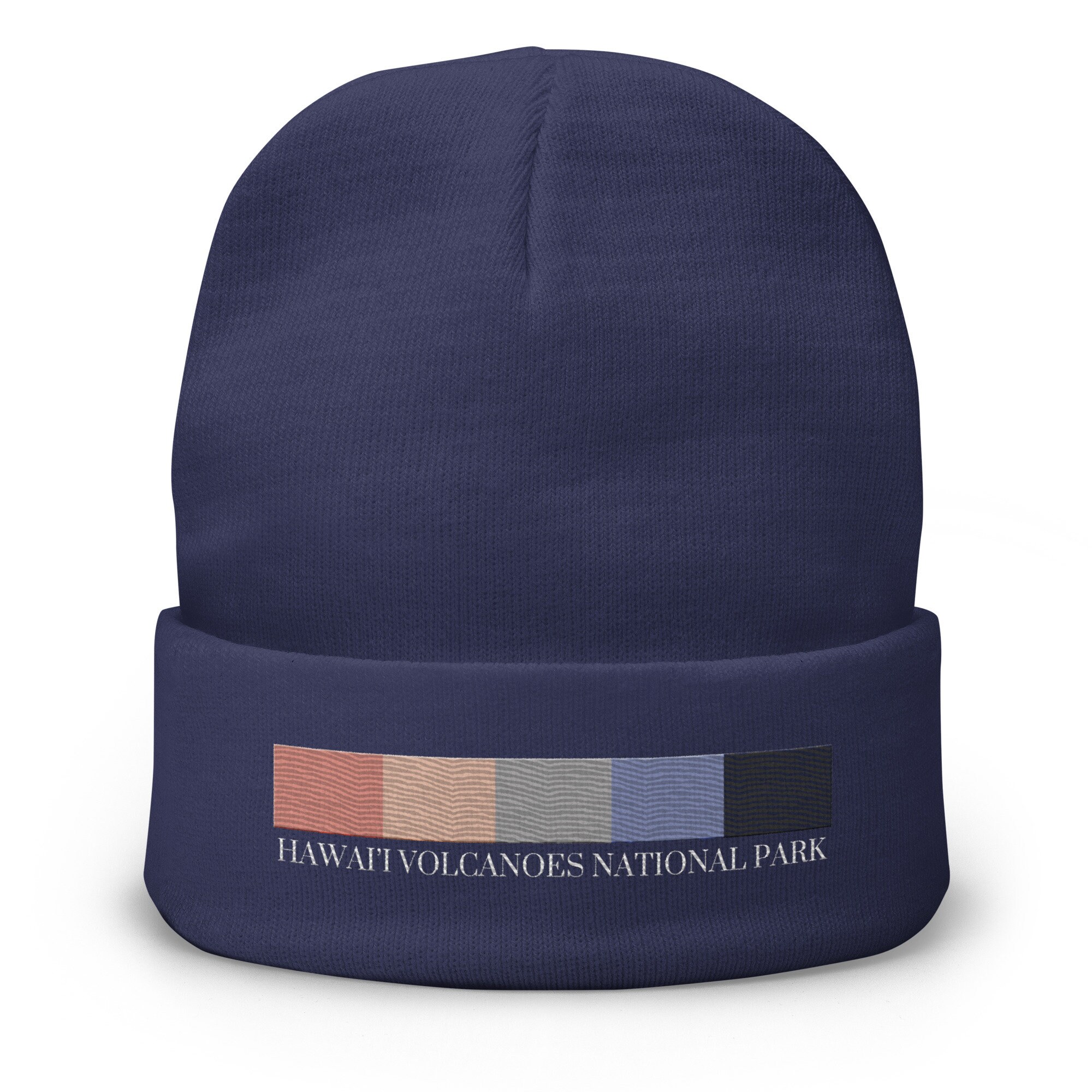 Hawai’i Volcanoes National Park Palette Knit Beanie in Multiple Colors ...