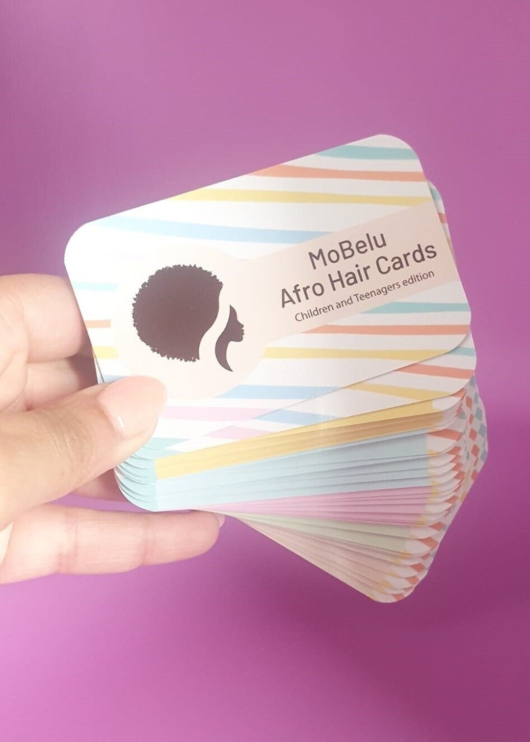 Afro Hair Affirmation Cards for Children & Teens | Positive Daily ...