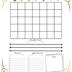 Digital Planner Daily, Weekly and Monthly - Etsy