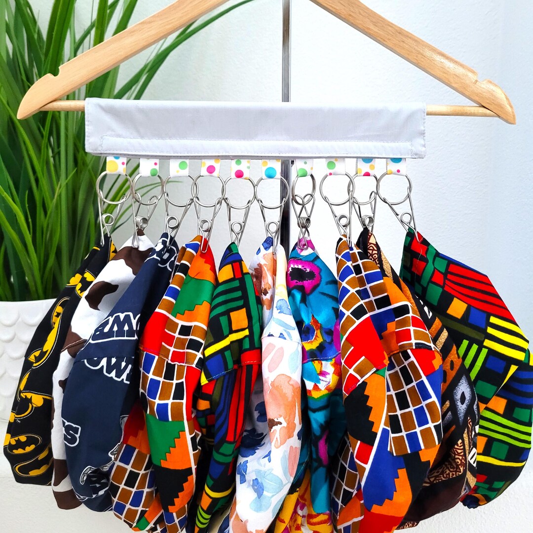 Scrub Cap Rack: Closet Organizer, Holds 10 Caps - Etsy
