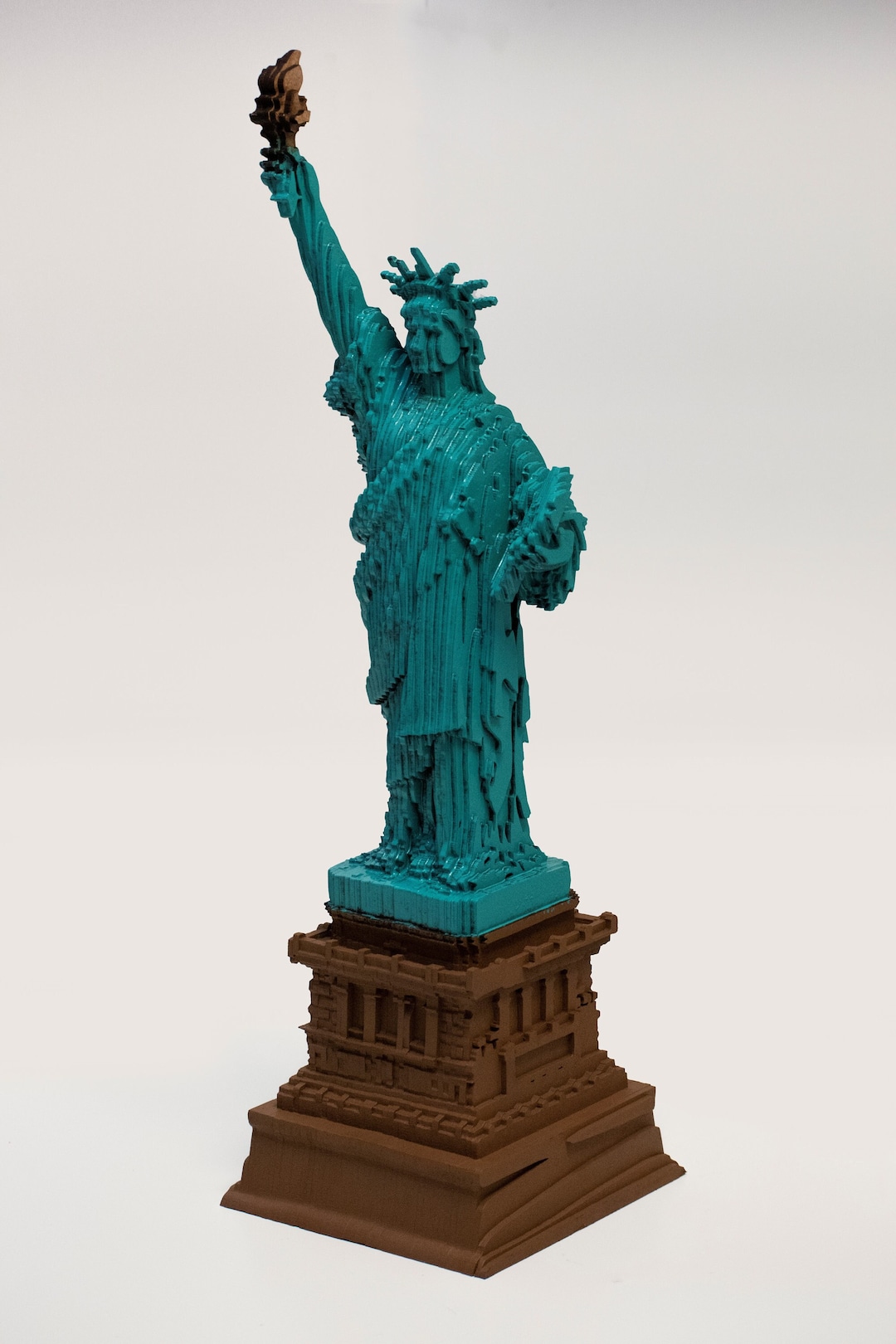 Handcrafted Statue of Liberty Made Out of 3mm Wooden Board. (48x15x15 ...