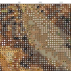 Labyrinth Cross Stitch Pattern PDF - Etsy