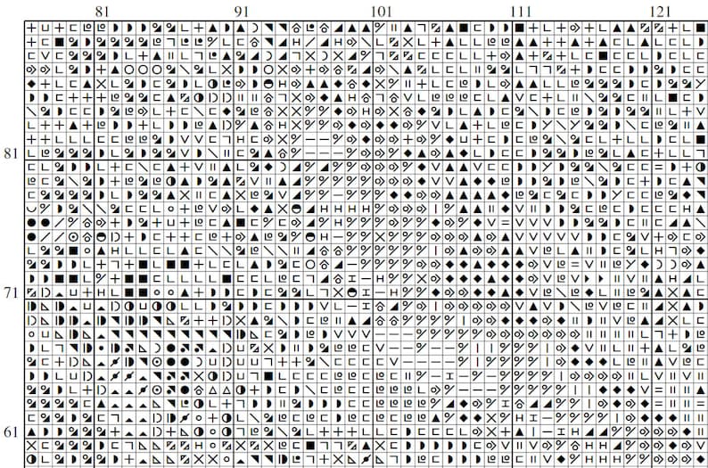 Labyrinth Cross Stitch Pattern PDF - Etsy