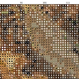 David and Saul Cross Stitch Pattern PDF - Etsy