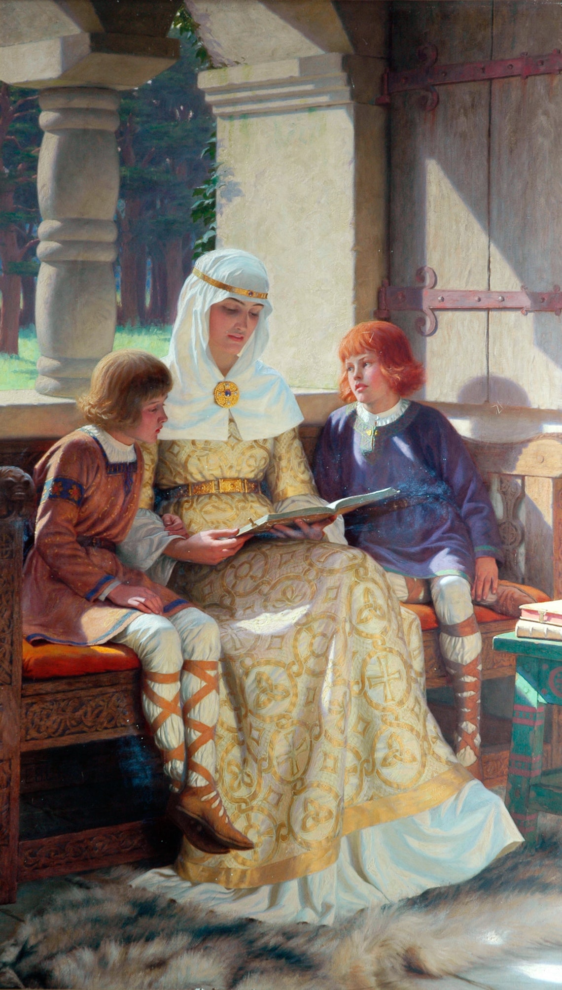 The Boyhood of Alfred the Great Cross Stitch Pattern PDF - Etsy