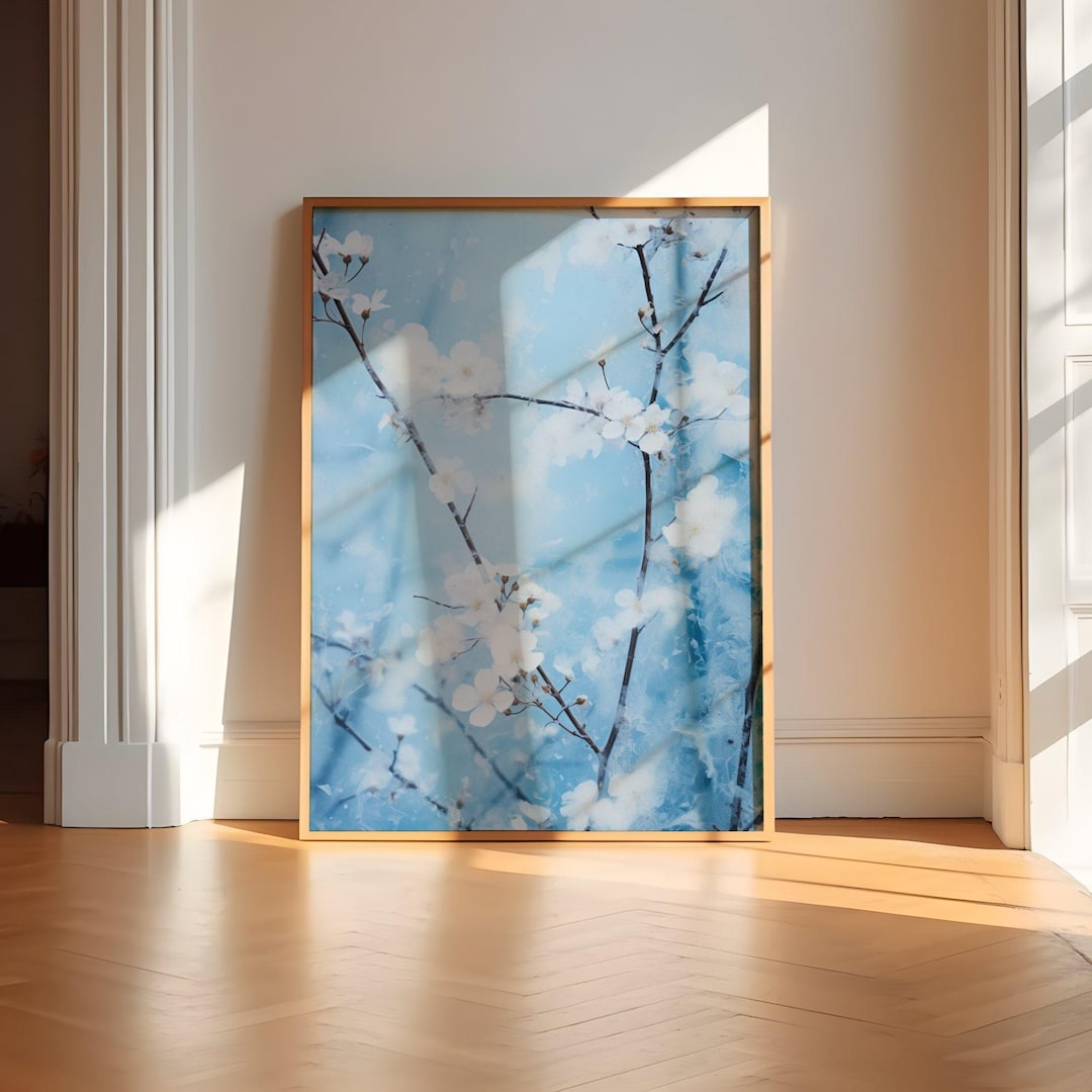 The Glacier's Dream: Ethereal Ice & Abstract Art | Serene Blue White ...