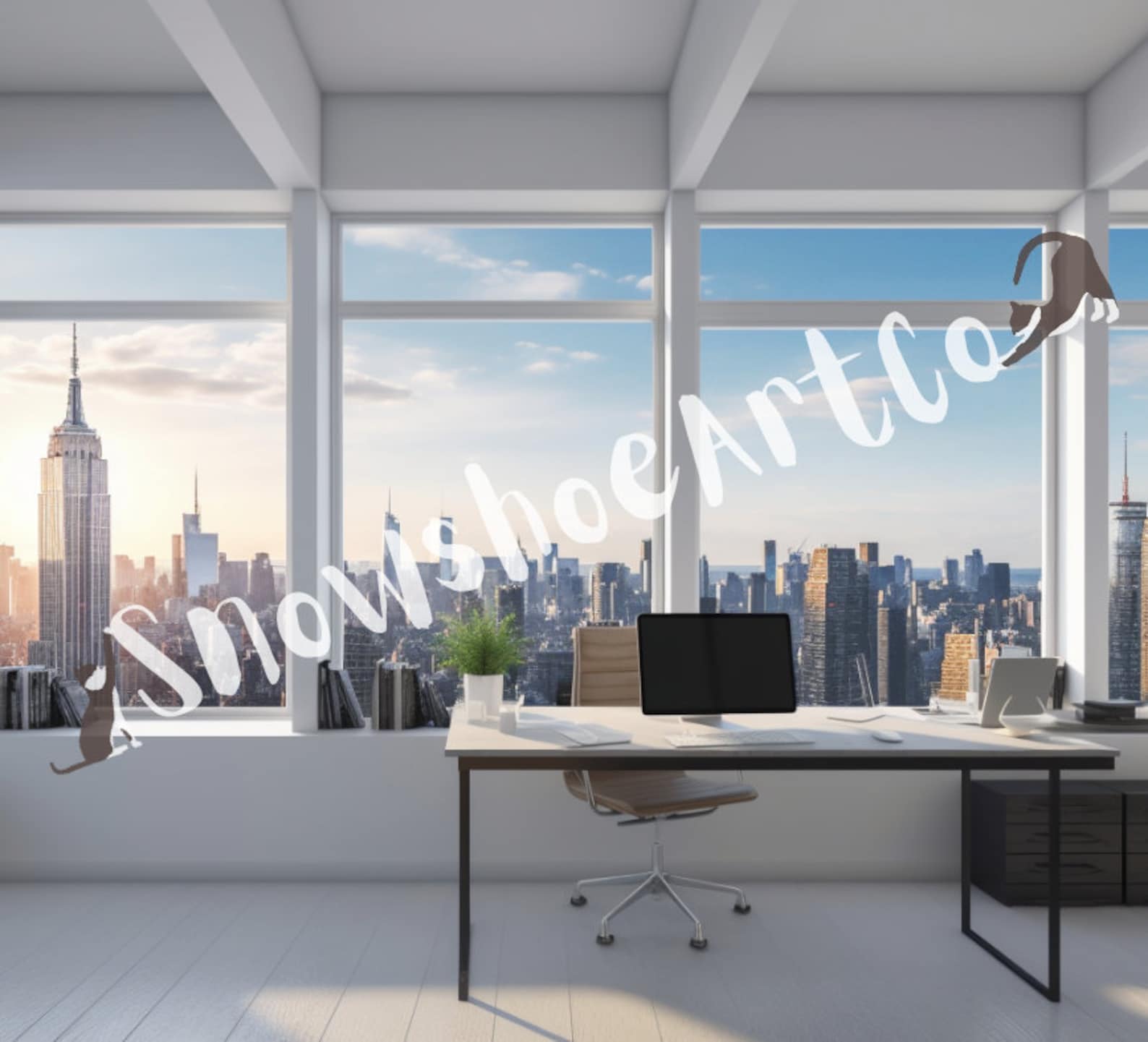 Zoom Virtual Backgrounds Modern Office /professional Home Zoom ...