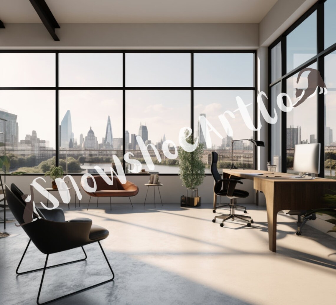 Zoom Virtual Backgrounds Modern Office /professional Home Zoom ...