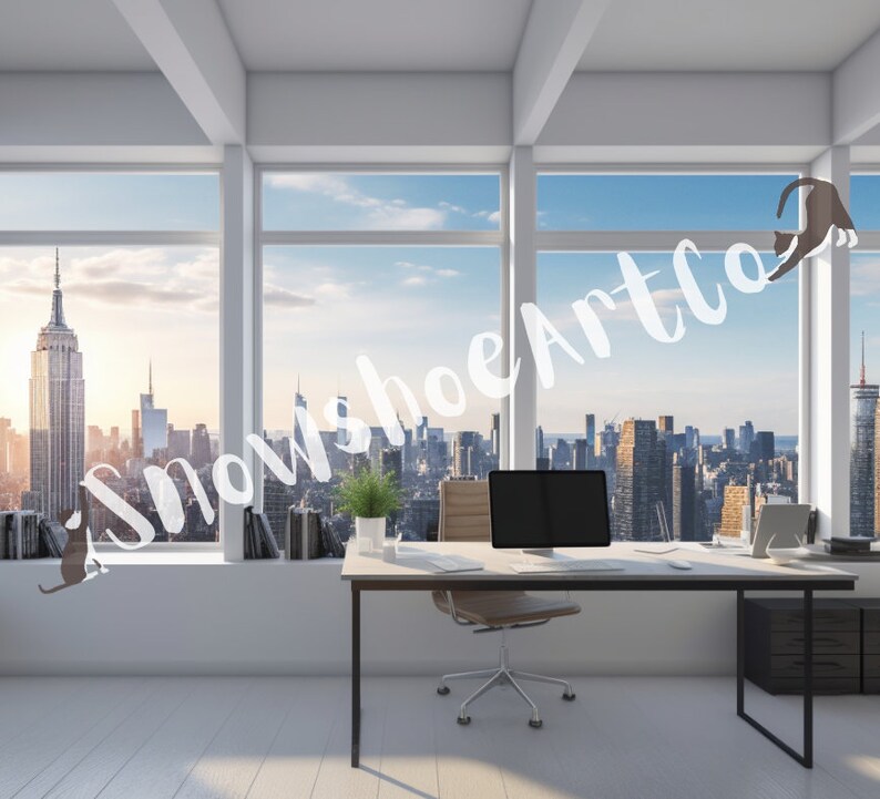 Zoom Virtual Backgrounds Modern Office /professional Home Zoom ...