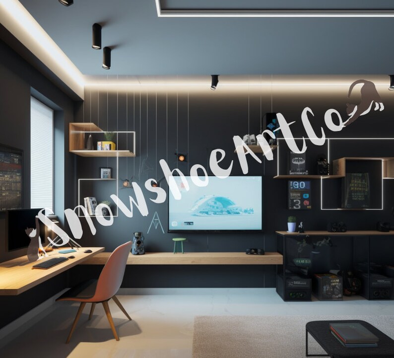 Zoom Virtual Backgrounds Game Room Home Office /professional Home Zoom ...