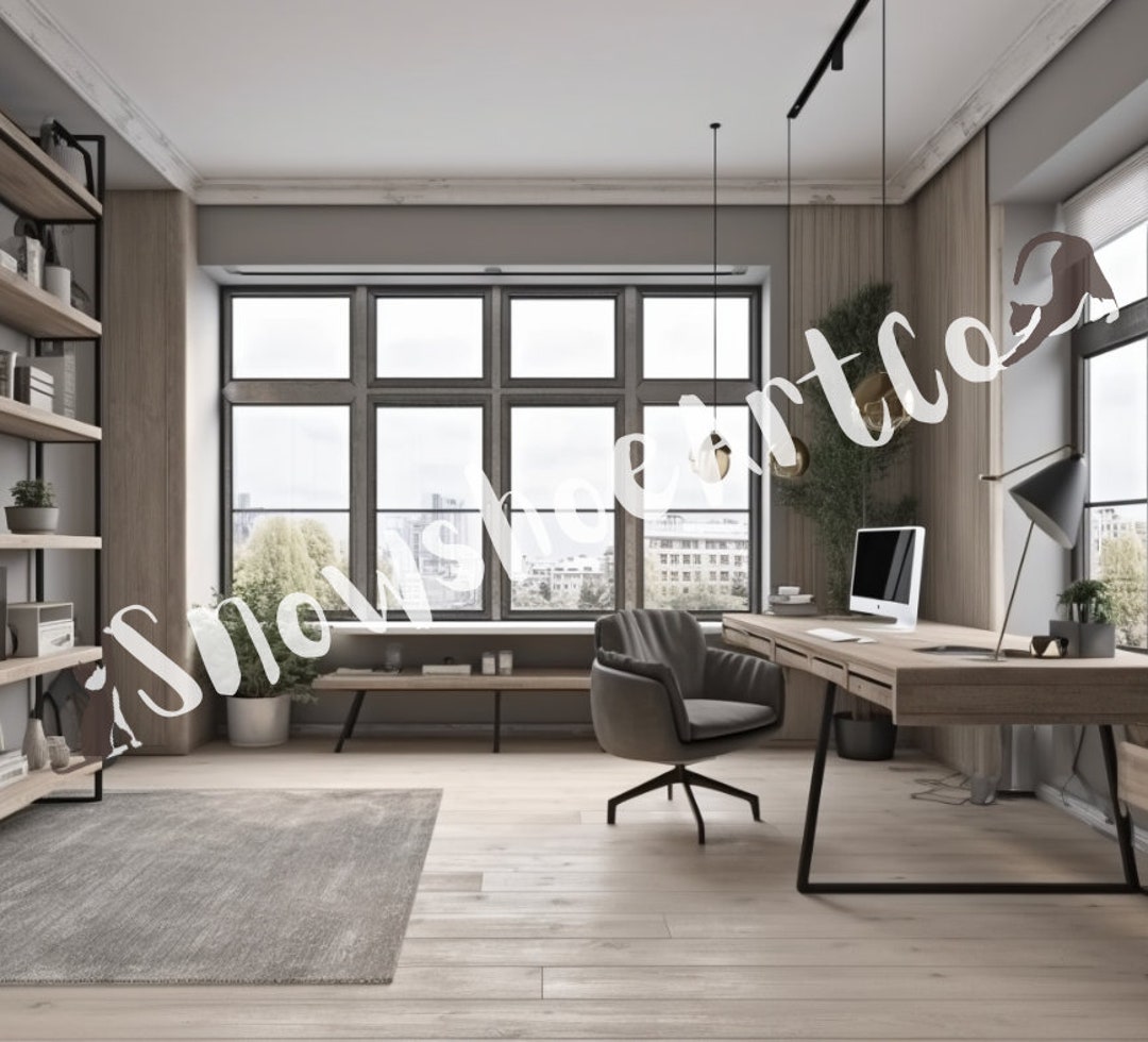 Zoom Virtual Backgrounds Modern Office /professional Home Zoom ...