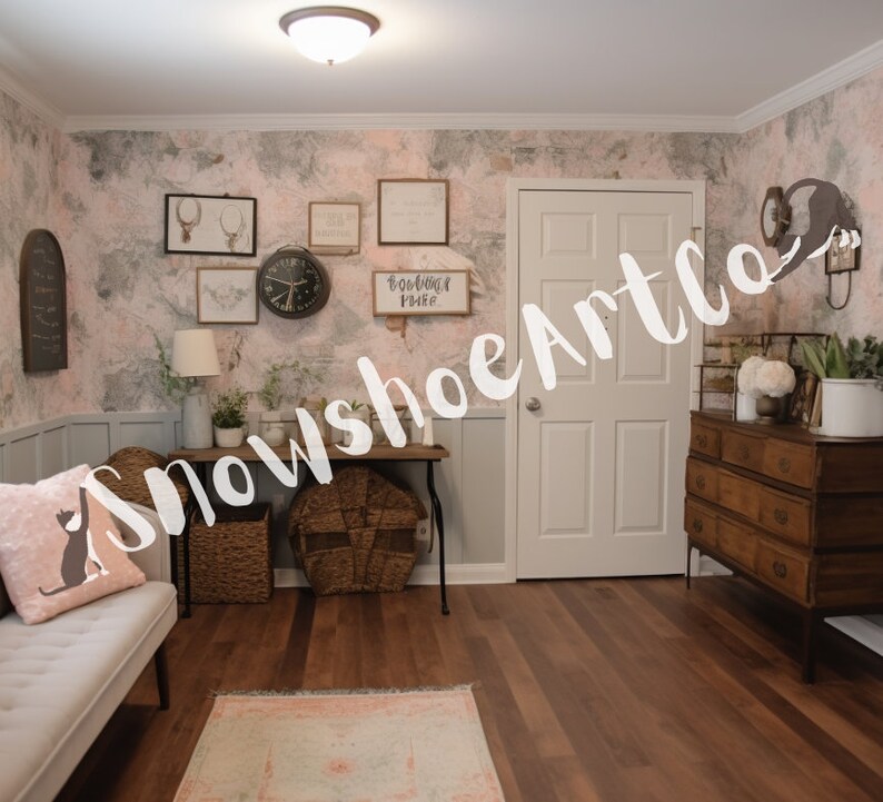 Zoom Virtual Backgrounds Cottage Core Design Office/Professional Home ...