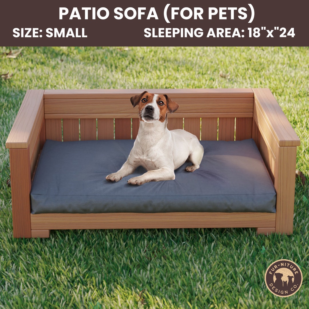 Dog Bed Plans, Small Fancy Dog Beds, Outdoor Dog Couch Plan, Dog Bed ...