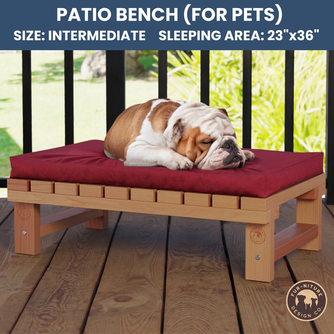 DIY Dog Bed Plans, Small Dog Beds, Large Dog Bed, Pet Chair Outdoor ...