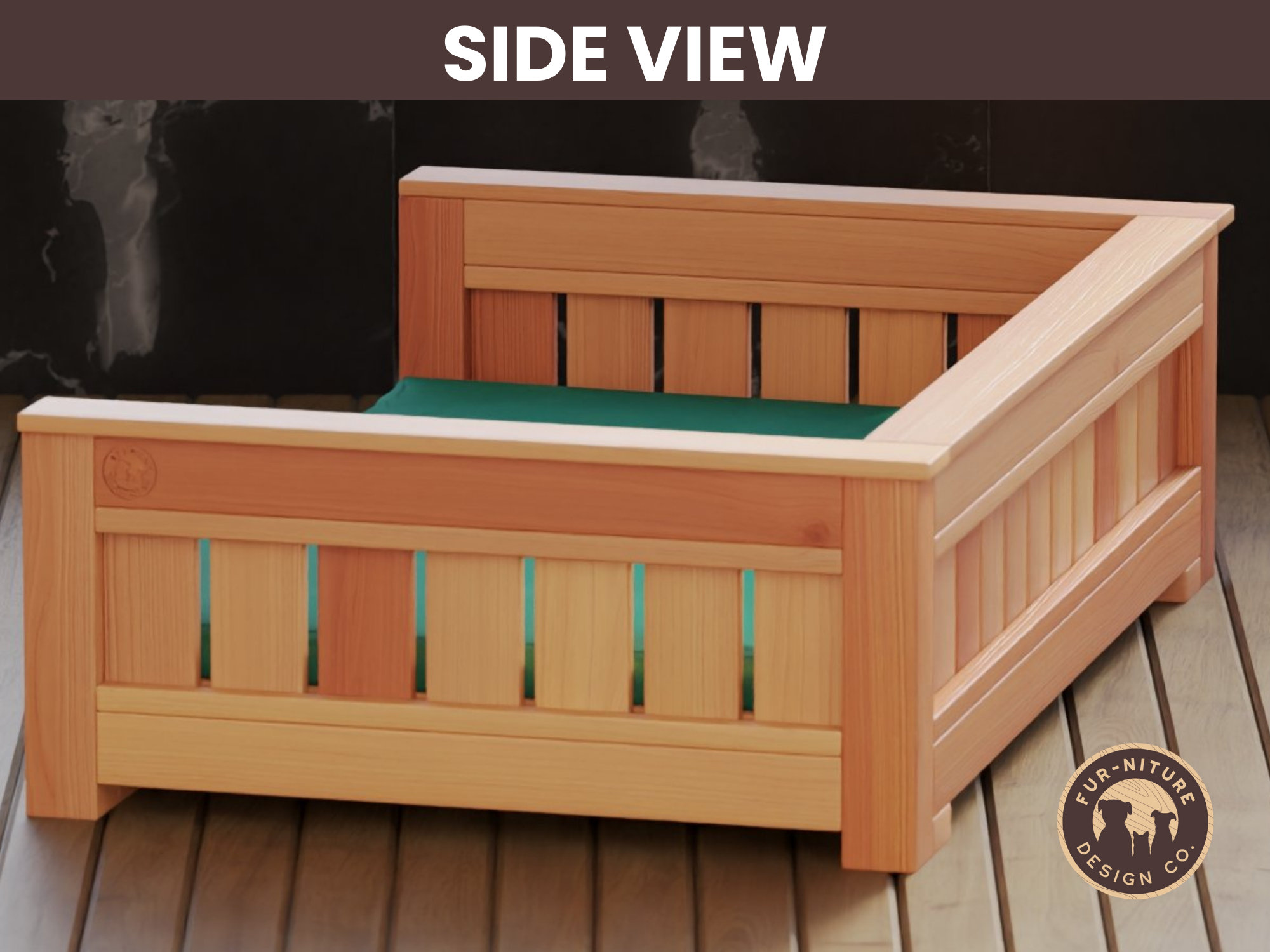 DIY Dog Bed Plans, DIY Pet Bed, Outdoor Dog Couch Plan, Dog Bed Plans ...