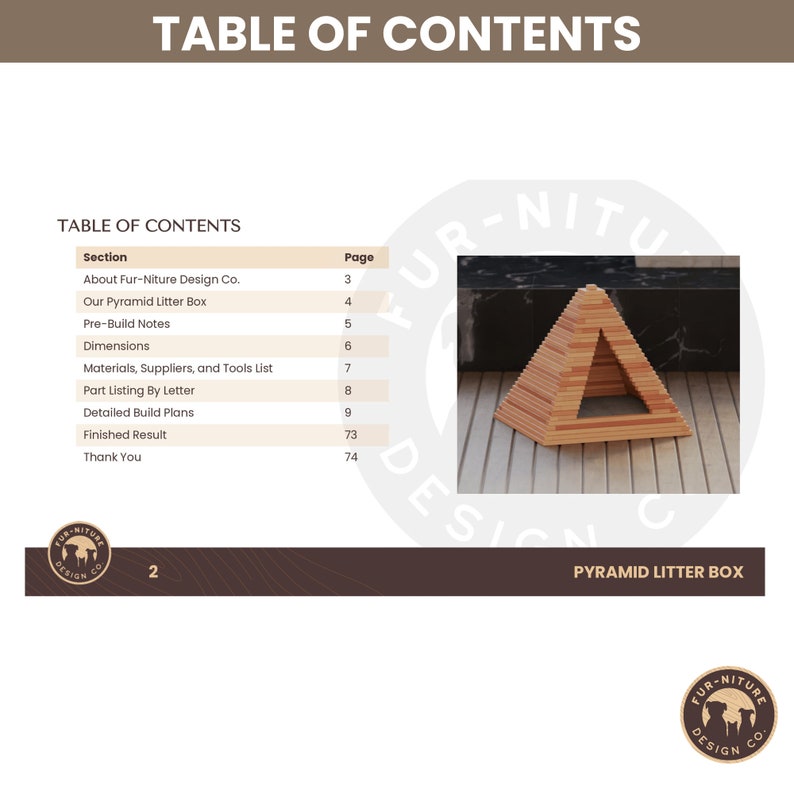 Cat Litter Box Build Plans, DIY Litter Box Plans, Cat Furniture Plans ...